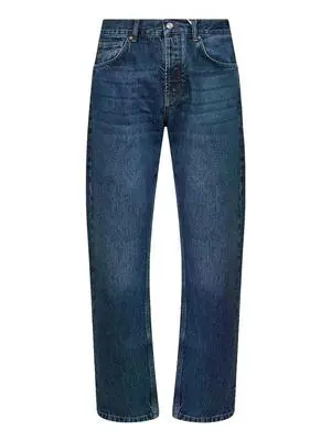 Nn07 Stone-washed Cotton Jeans - Blue