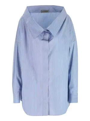 BALENCIAGA Balenciaga Vertical Stripe Shirt