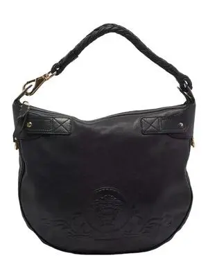 VERSACE Versace Medusa Embossed Shoulder Bag