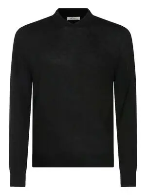 LISA YANG Knitted Cashmere Sweater - Black