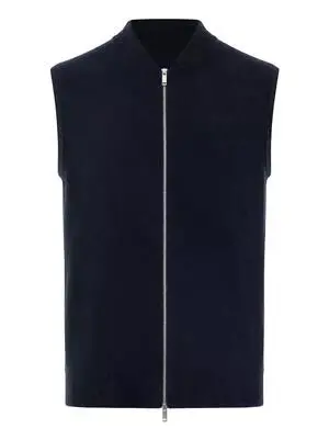 ALPHA STUDIO ALPHA STUDIO Sleeveless Zip-Up Jacket