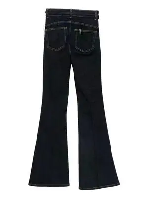 Liu Jo Belted Flared Jeans - Blue