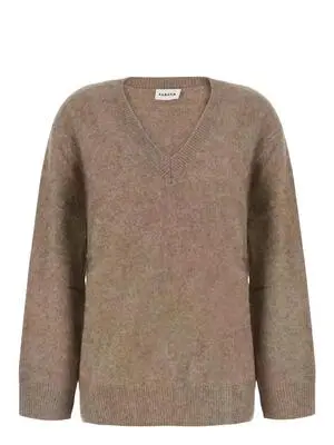 P.a.r.o.s.h P.A.R.O.S.H. V-Neck Sweater Neutrals