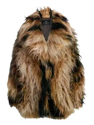 ETRO ETRO Alpaca-Wool Coat With Paisley Lining