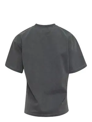 GANNI Broderie Anglaise T-shirt - Grey