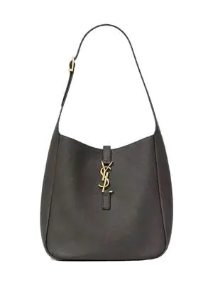 Saint Laurent Saint Laurent Le 5 À 7 Supple Small Grained Leather Shoulder Bag Grey