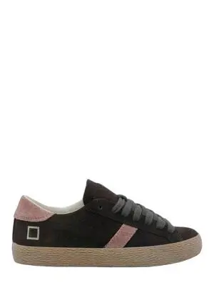 D.a.t.e. D.A.T.E. Hill Low Suede Panelled Sneakers Brown