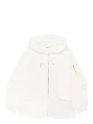 Liu Jo Hooded Zip-back Jacket - White
