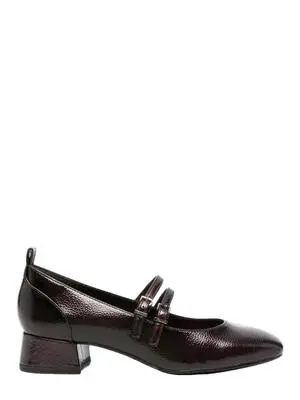 TAMARIS Buckle-strap Block-heel Pumps - Red