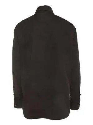 Versace Button-down Long-sleeve Shirt - Black