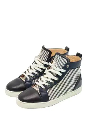 CHRISTIAN LOUBOUTIN Rantus Orlato High-top Sneakers - Blue