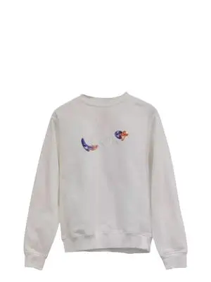 Dior Kenny Scharf Embroidered Sweatshirt - White