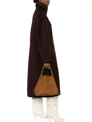 MARREA MARREA Woven Stripe Shoulder Bag