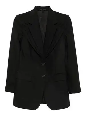 Viktor & Rolf Triple-layer Wool Blazer - Black