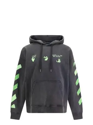 Off-White Off-White Bacco Arrow Skate Hoodie Black