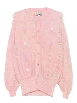 MAGLIANO Embroidered Cardigan - Pink