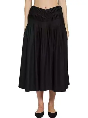 PAULINE DUJANCOURT PAULINE DUJANCOURT Georgina Pleated Midi Skirt