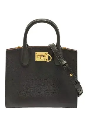 SALVATORE FERRAGAMO Salvatore Ferragamo Mini Studio Box Tote Bag