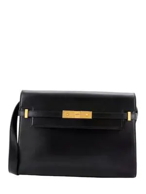 Saint Laurent Manhattan Medium Shoulder Bag - Black