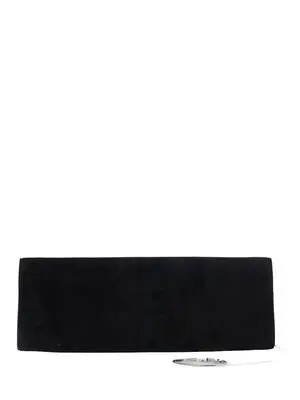 SIMKHAI SIMKHAI Embellished Suede Clutch Bag