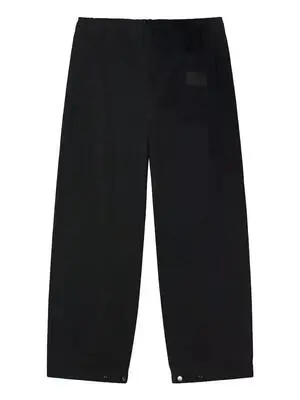 MUSIUM DIV. Logo-patch Panelled Track Pants - Black