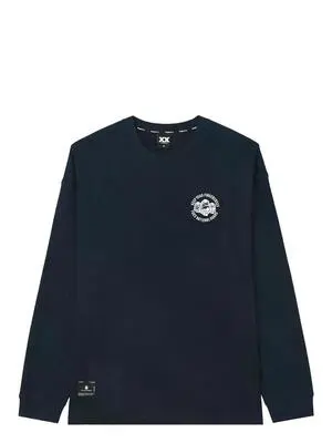 FINGERCROXX Waffle-knit Logo-print T-shirt