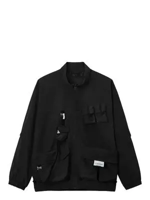 MUSIUM DIV. Multi-pocket Zip-up Jacket - Black