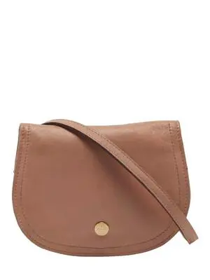 Gucci Leather Crossbody Bag Neutrals