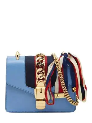 Gucci Mini Sylvie Shoulder Bag - Blue