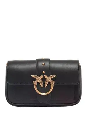 PINKO Pinko Love Bag One Simply Micro Studded Leather Shoulder Bag