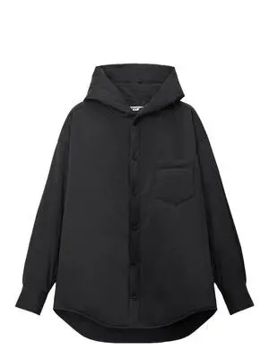 Alexander Wang Hooded Lightweight Jacket - Black