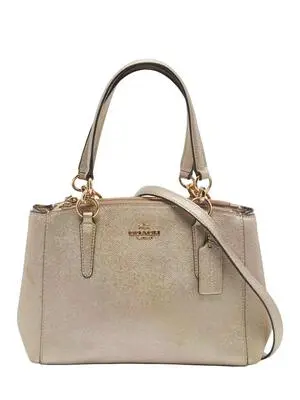 COACH COACH Mini Christie Carryall Tote Bag Gold