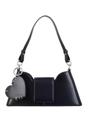 JUSTINE CLENQUET JUSTINE CLENQUET Marla Heart-Pendant Tote Bag Black