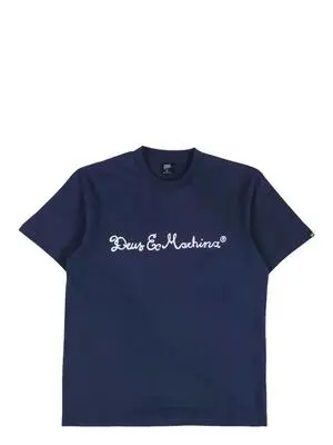 Deus Ex Machina Logo-print T-shirt - Blue