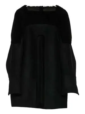 RICK OWENS RICK OWENS Shearling Trim Jacket