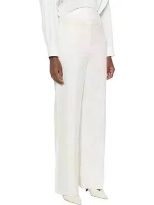 JOSEPH Cotton-twill Tailored Trousers - Neutrals