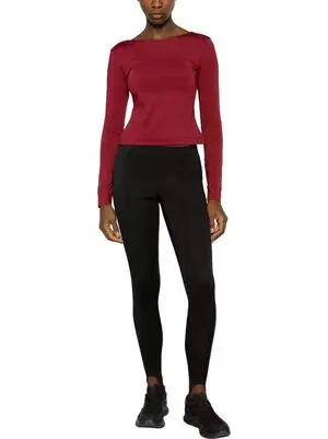 MACRON O.n.e. Scoop-back Blouse - Red