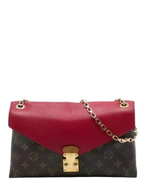 LOUIS VUITTON 2014 Monogram Pallas Chain Shoulder Bag - Brown