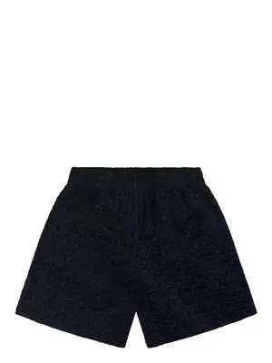 PURPLE BRAND Jacquard Terry Shorts With Logo Motif