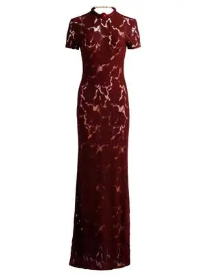 SILVIA TCHERASSI Silvia Tcherassi Rochelle Lace Gown
