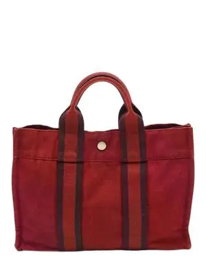 HERMÈS Hermès Fourre Tout PM Canvas Tote Bag