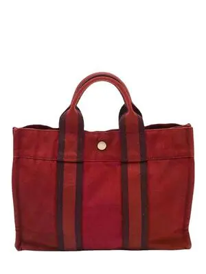 Hermès Fourre Tout Pm Tote Bag - Red