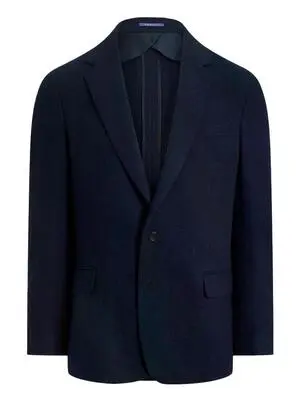 Ralph Lauren Purple Label Hadley Textured Jacket - Blue