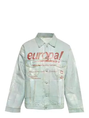Balenciaga Balenciaga Oversized Denim Jacket Blue
