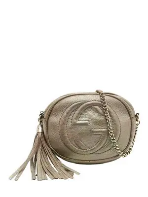 Gucci Gucci Soho Disco Crossbody Bag Gold