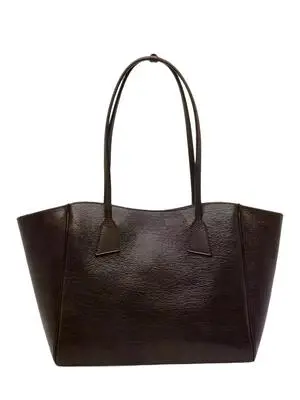 HIDESINS Logo Tote Bag - Brown