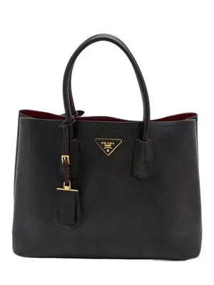 PRADA Prada Saffiano Leather Double-Handle Tote Bag