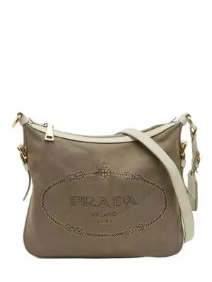 PRADA Prada Logo Print Crossbody Bag