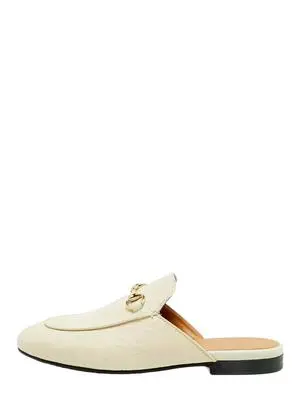 Gucci Princetown Horsebit Mules - Neutrals
