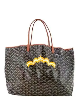 Goyard Saint Louis Printed Coated Canvas Gm Tote Bag - Brown